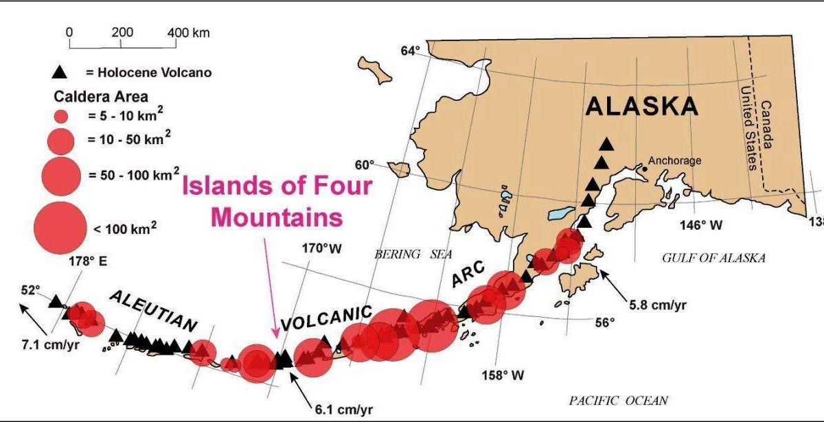 Alaska Islands May Be Part of a Single, Massive Volcano | Geology In