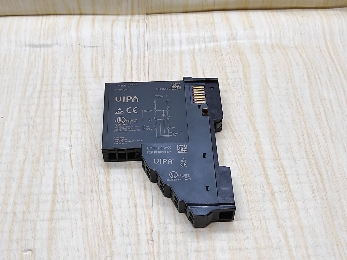 VIPA PM 007-0AA00 POWER MODULE DC24V 10A