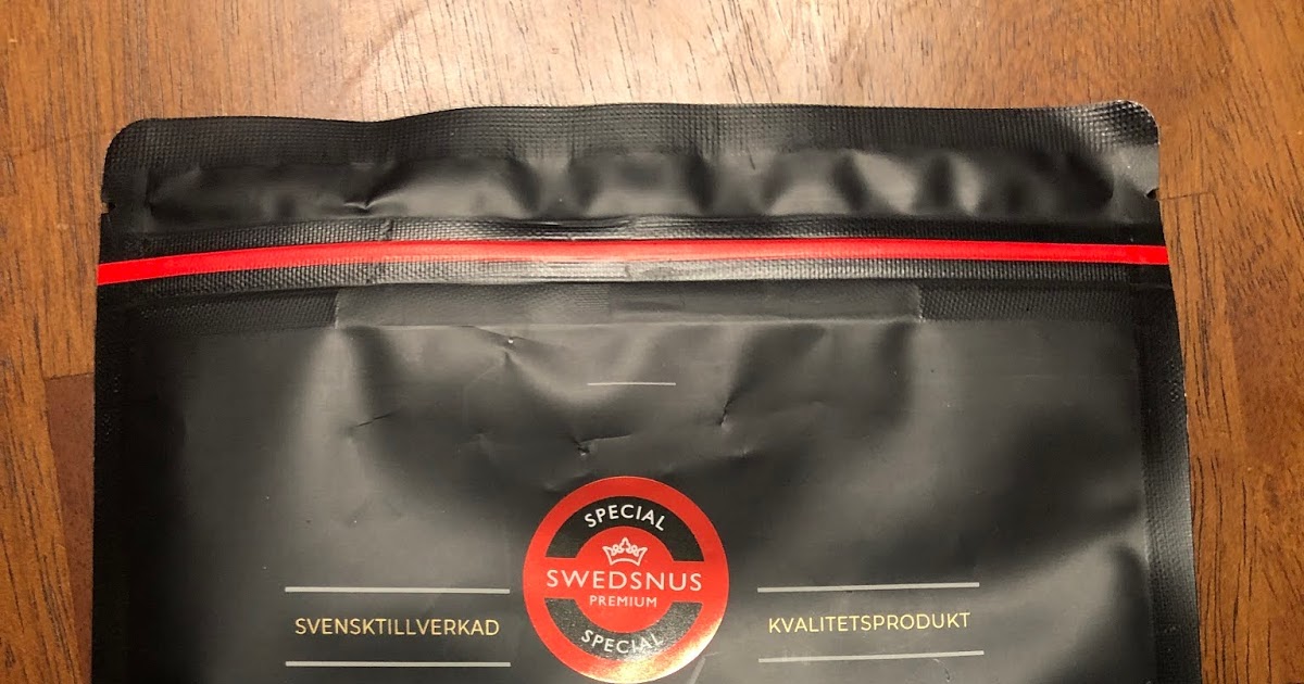 SwedSnus Premium Special 300 (DIY Snus) Slim Portion - Review. 2 March ...