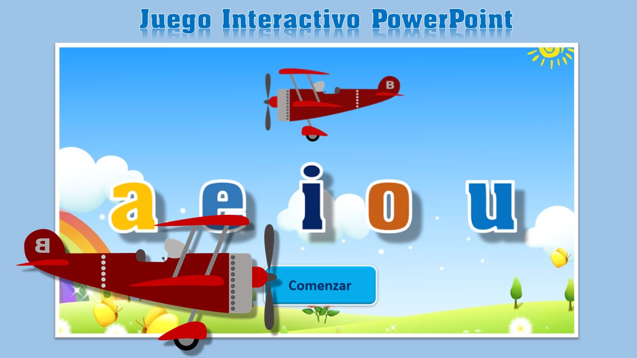 Juego Interactivo PowerPoint - Las Vocales HTML5