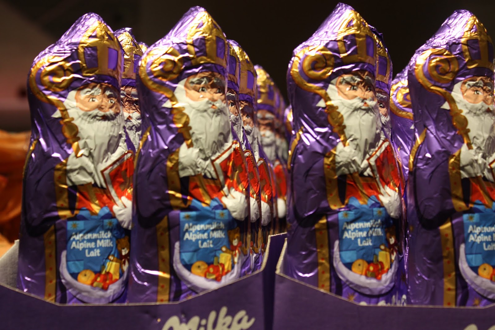 The Metamorphisis of the Christkind from baby Jesus to an angel.