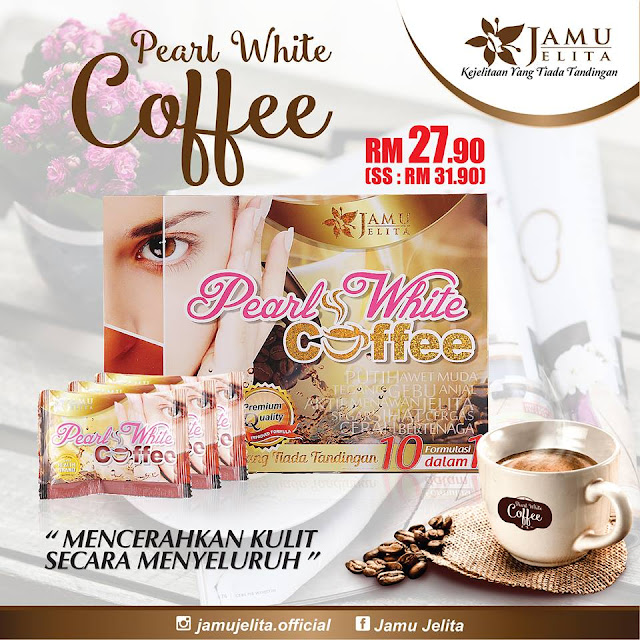 PEARL WHITE COFFEE JAMU JELITA | BEAUTY KIOSK