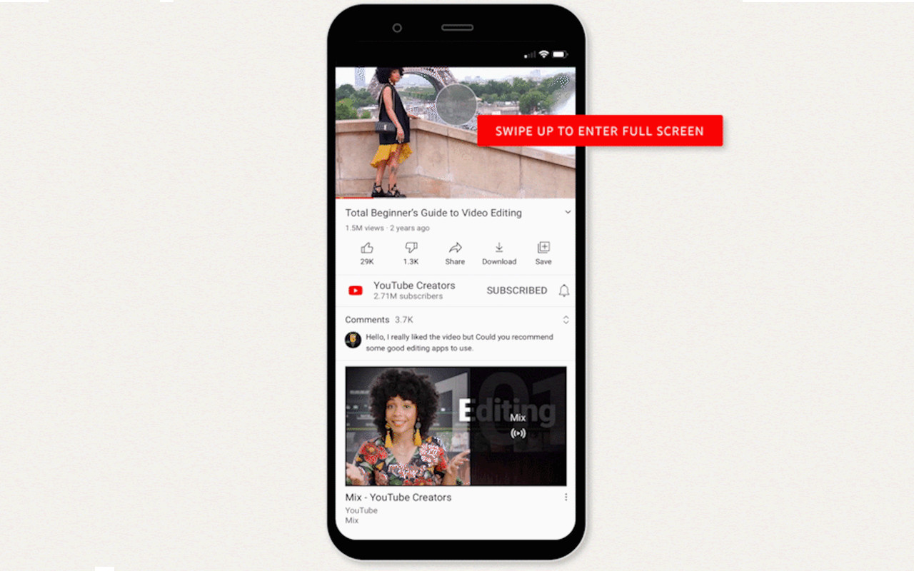 New Features Make their Way to YouTube’s Mobile Apps - Visualistan