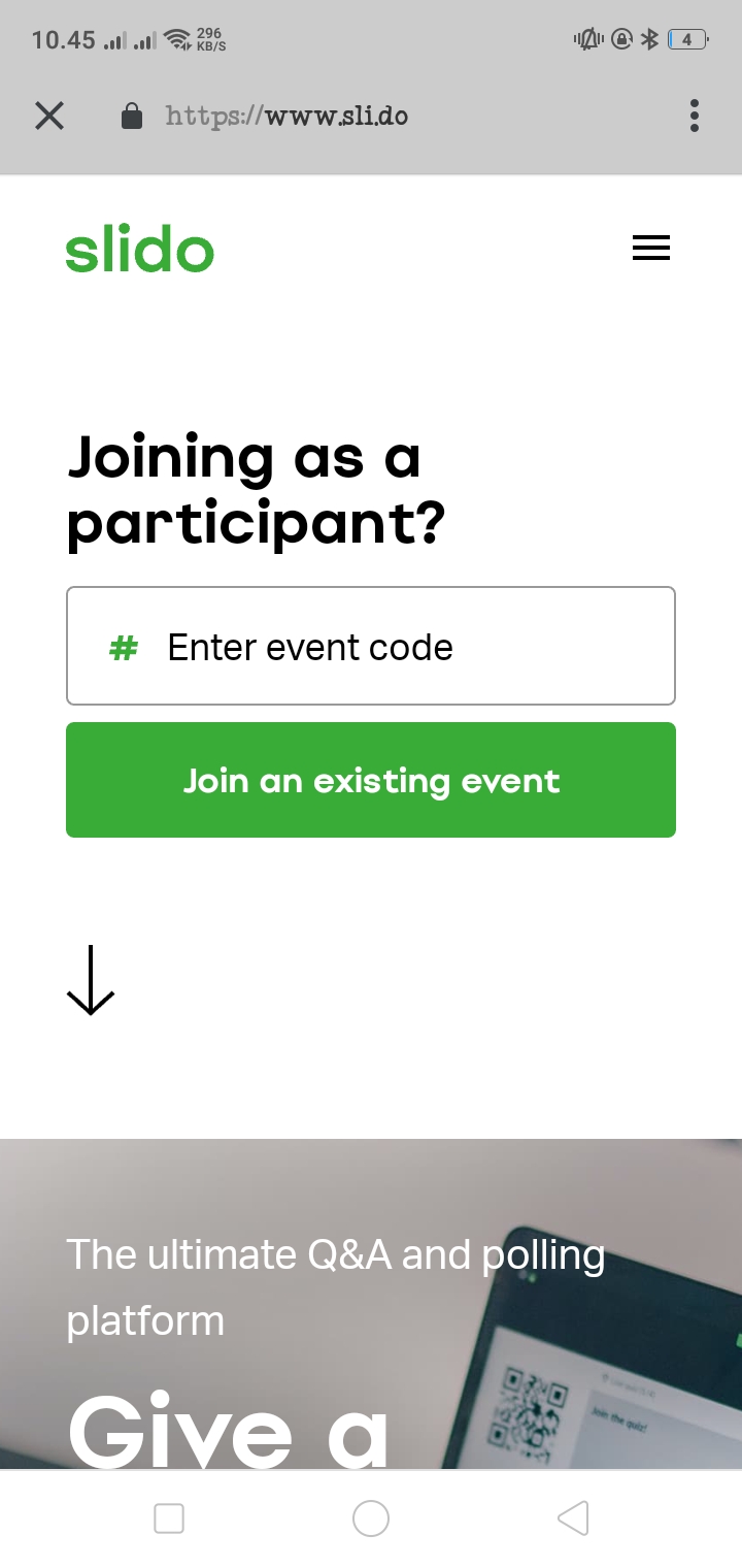 MENGENAL APLIKASI SLIDO DAN CARA MENGGUNAKANNYA | JDSK