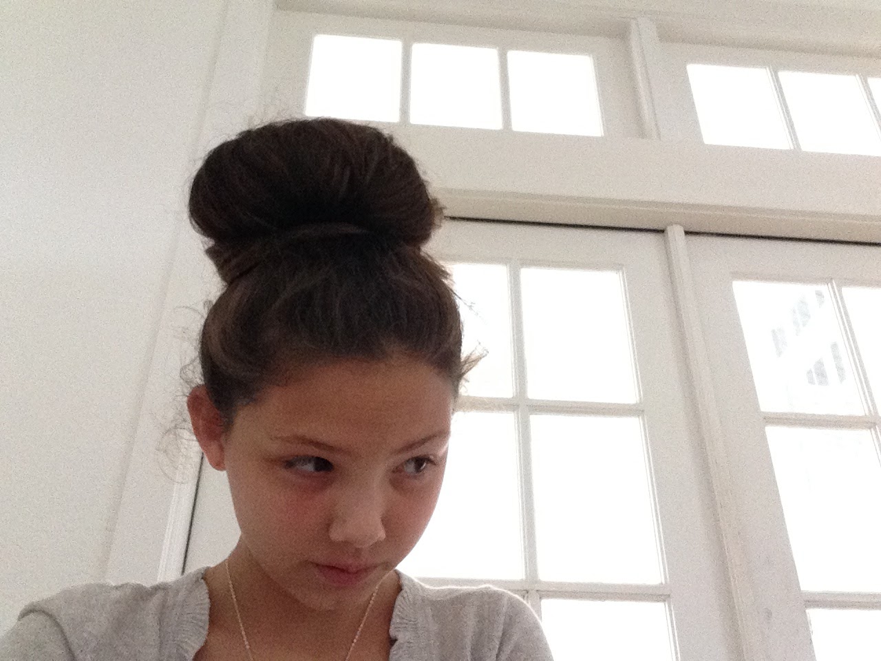 The I in Creativity: Princess Bun Hairstyle