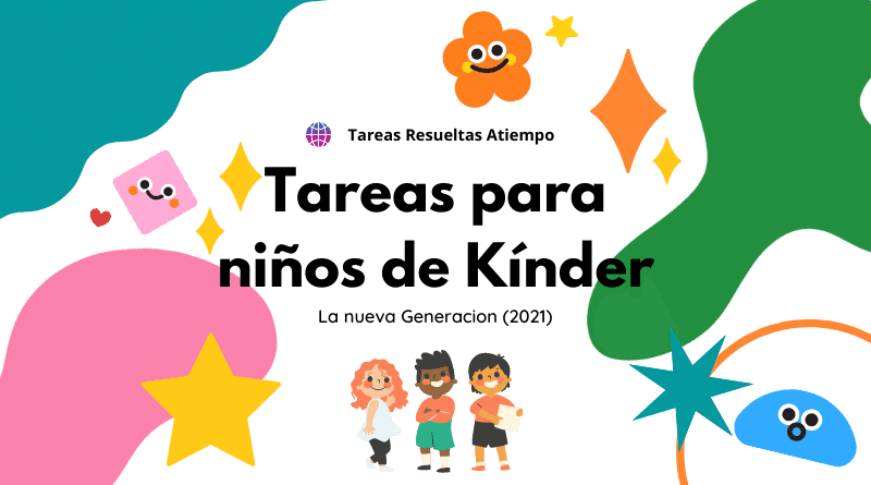 Tareas para niños de kínder - 🥇 Tareas Resueltas Atiempo - Aprendo en ...