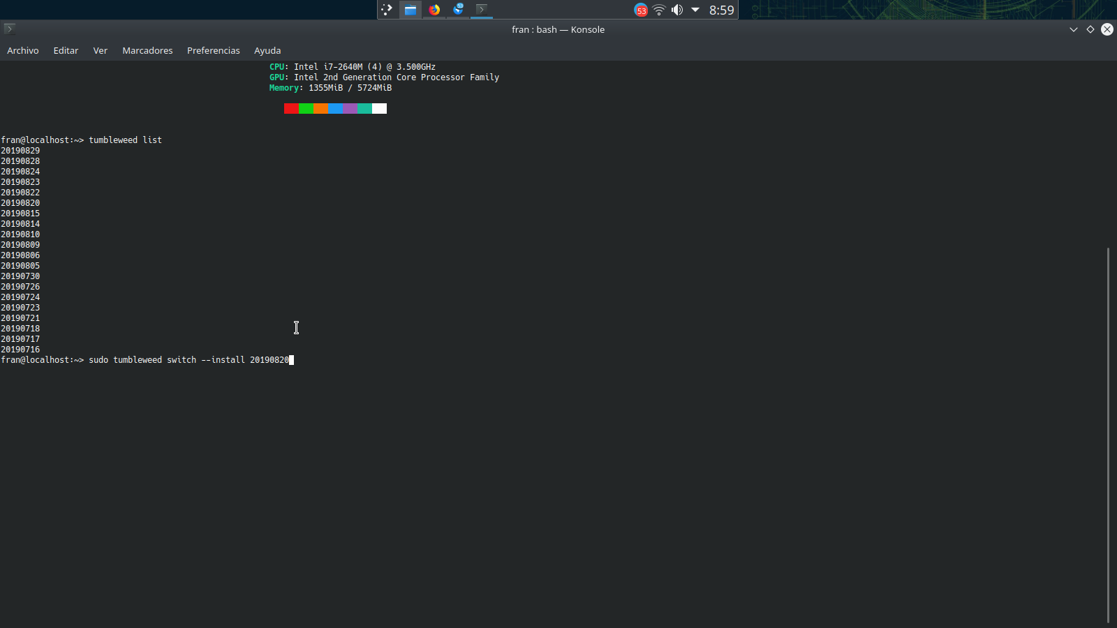 MIS PEQUEÑAS NOTAS GNU/LINUX: 2019