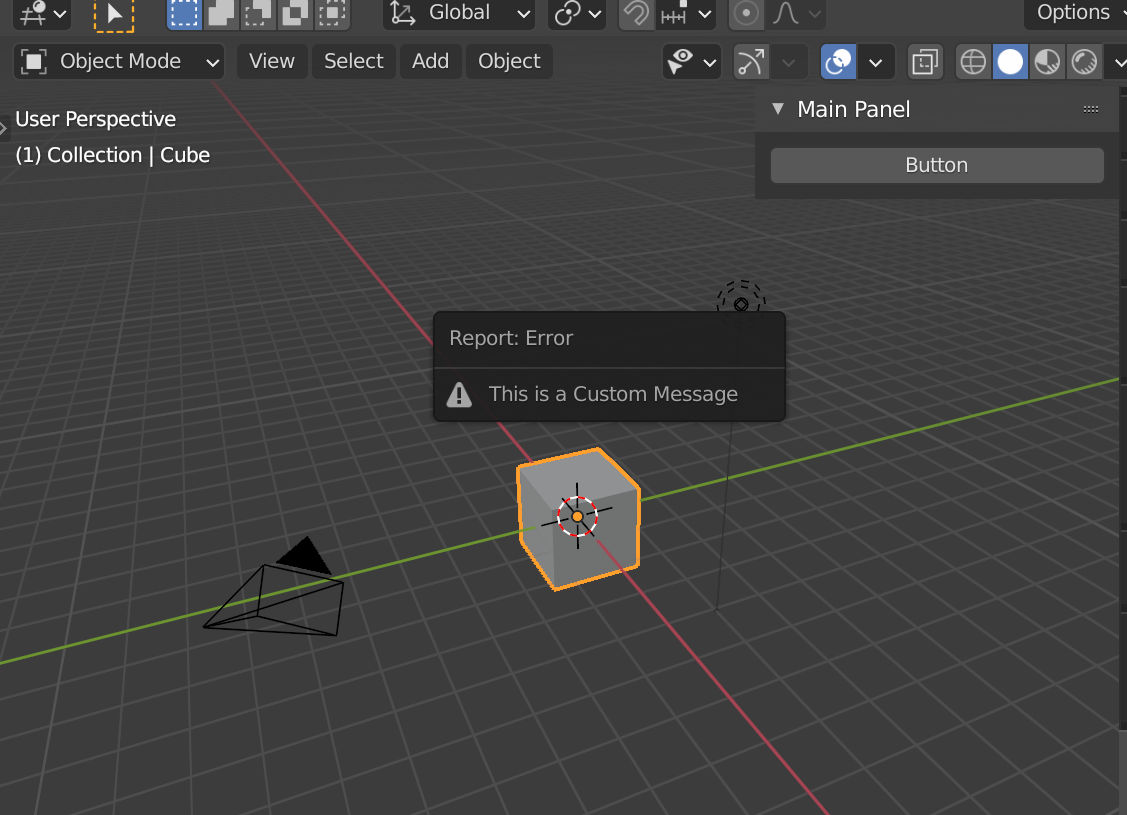 Darkfall : Blender Python Tutorial: How to Display Info/ Error Messages to the User [learn ...