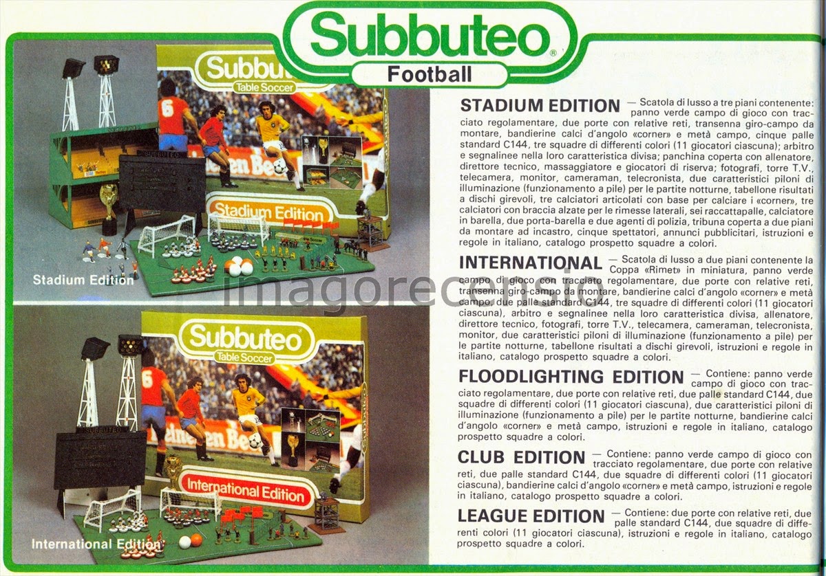 Imago Recensio: Subbuteo Club Edition - 1983