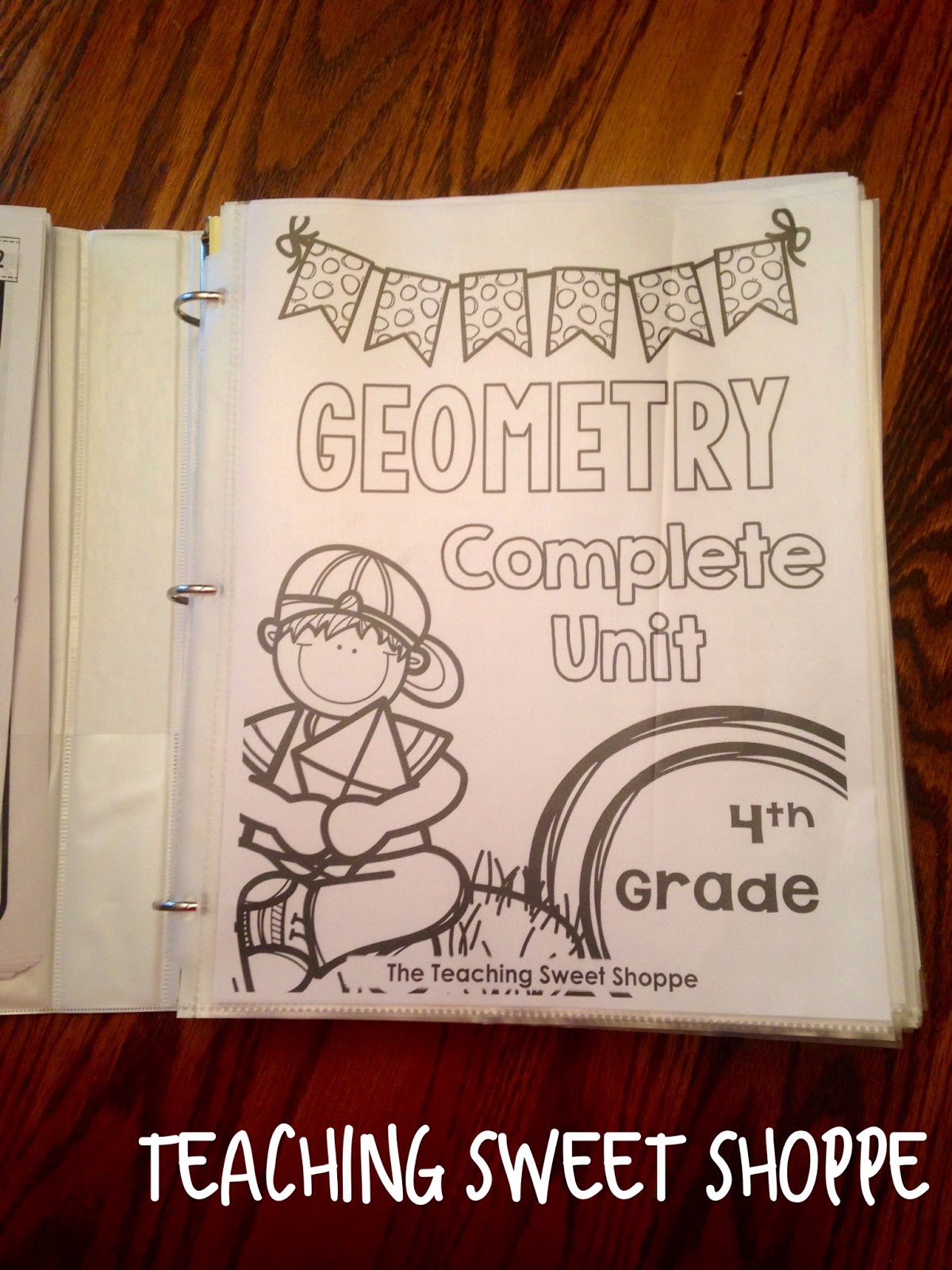 The Teaching Sweet Shoppe!: Organizing My Geometry Unit