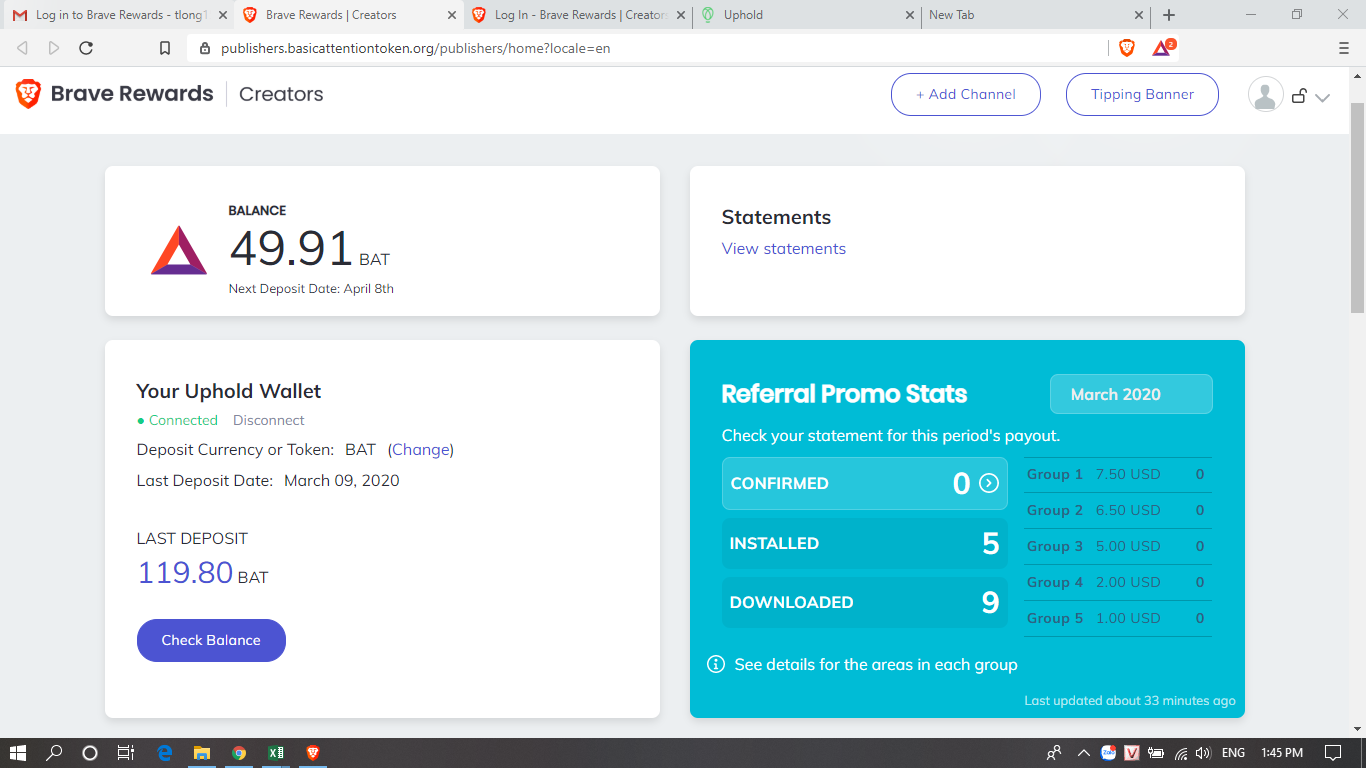 How To Earn Money From Brave Browser