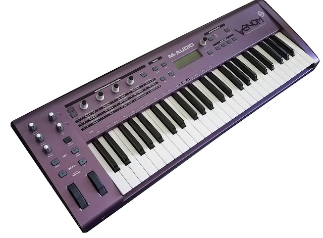 MATRIXSYNTH: Custom Purple M-Audio Venom 12 Voice Virtual Analog ...