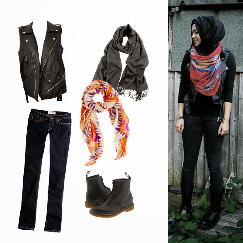 A N H 10: Style Hijab untuk Cewe Tomboy