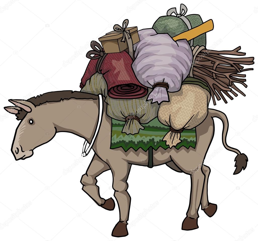 CAMINHOS E VEREDAS: O BURRO DE CARGA