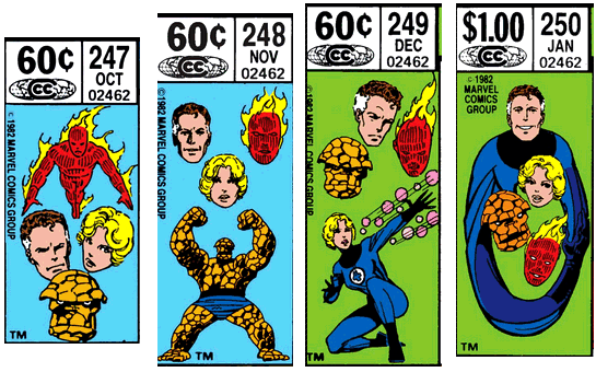 The Peerless Power of Comics!: Marvel's Classic Corner Boxes: Fantastic ...