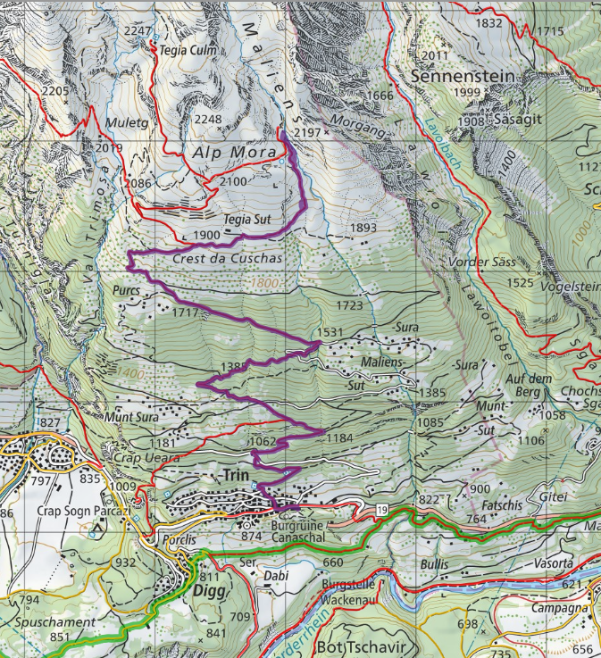 Zuhause unterwegs: Die Gletschermühlen auf der Alp Mora