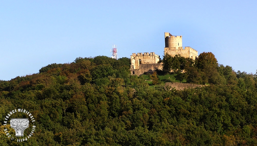 LA FRANCE MEDIEVALE: SAINT-QUENTIN-FALLAVIER (38) - Le château de Fallavier