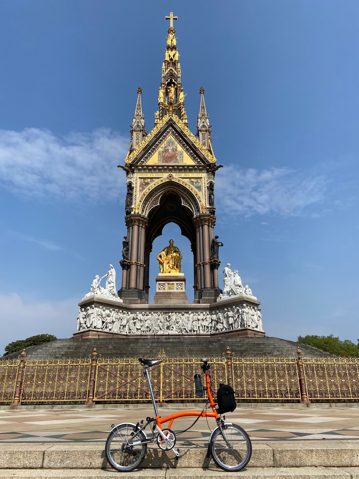 My Orange Brompton: Fun and shocks on the Brompton London Icons ride!!