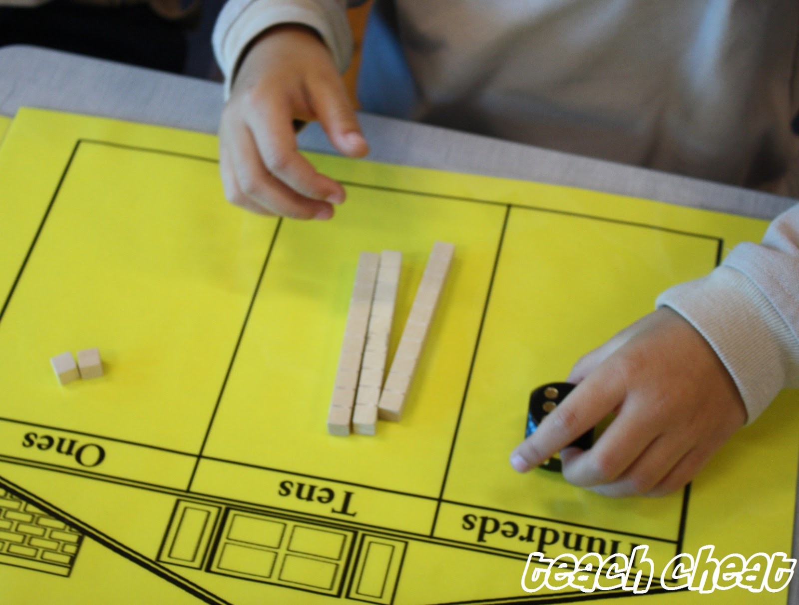 Teach Cheat: Trading Game: Place Value