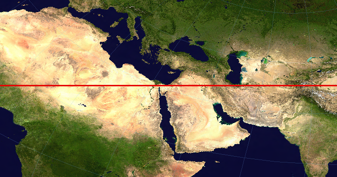 daily timewaster: The longest straight line you can walk across the ...