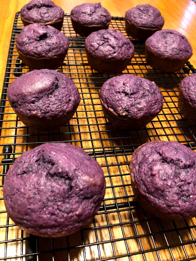 Purple Sweet Potato Muffins – Amy's Delicious Mess