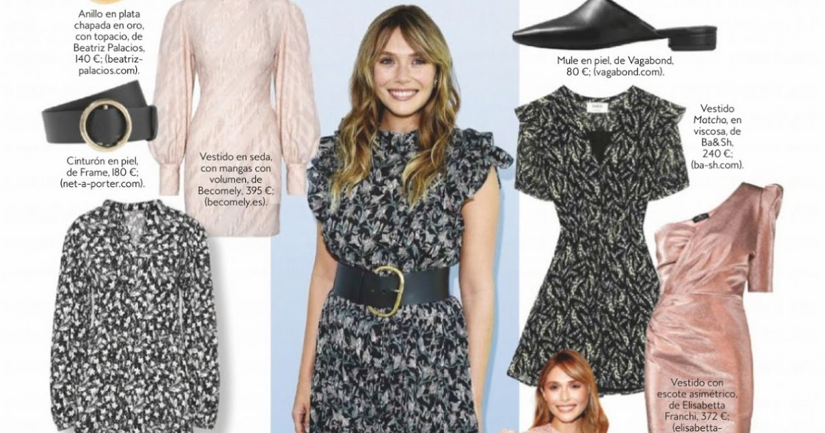 Elizabeth Olsen Clicked For InStyle Magazine Spain July 2020