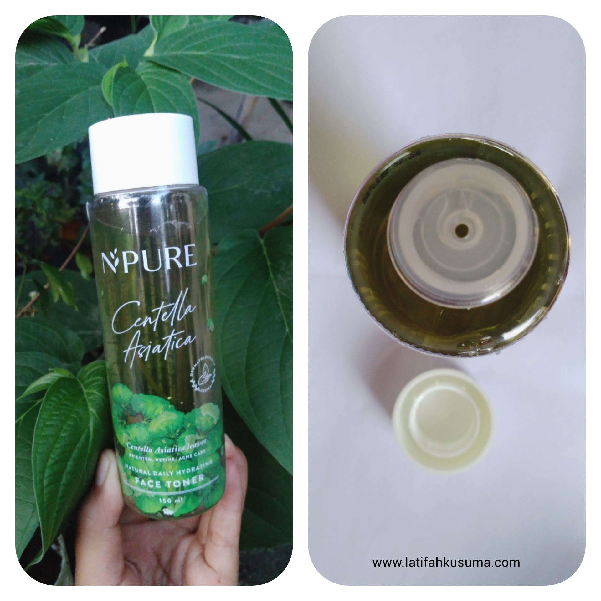N’PURE Face Toner Centella Asiatica, Penyegar Wajah yang Aman