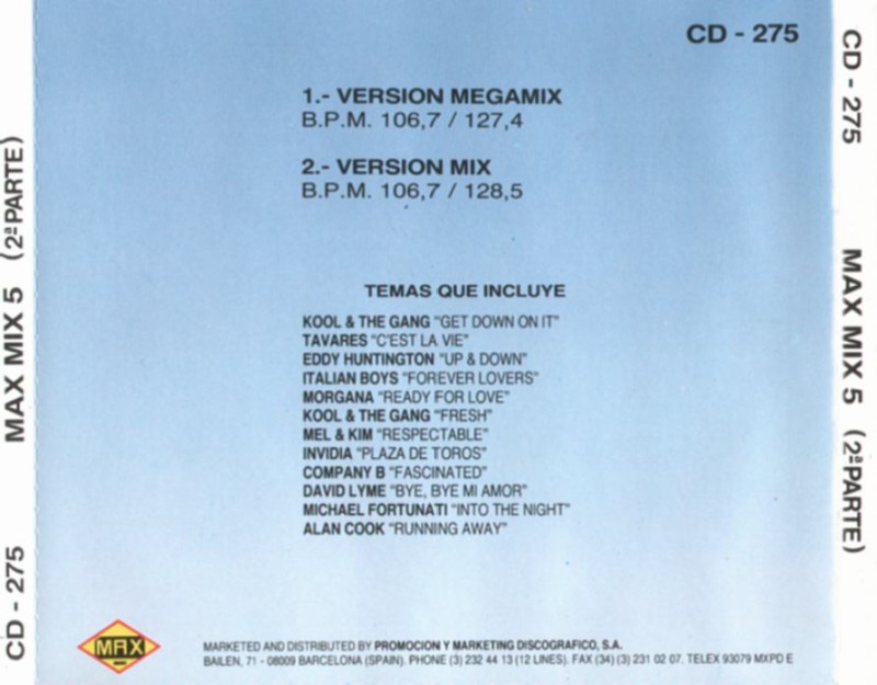 advisorymusicnet.blogspot.com: CD Max Mix Vol.5 [Part 2]