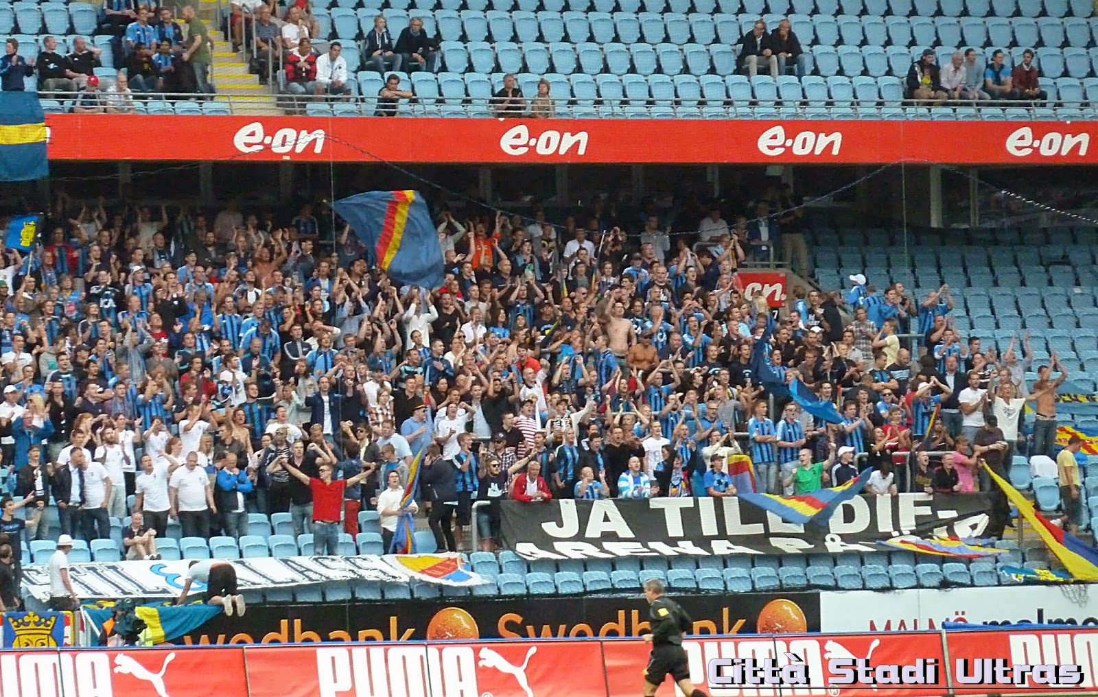 Città Stadi Ultras: Malmö FF - Djurgardens IF