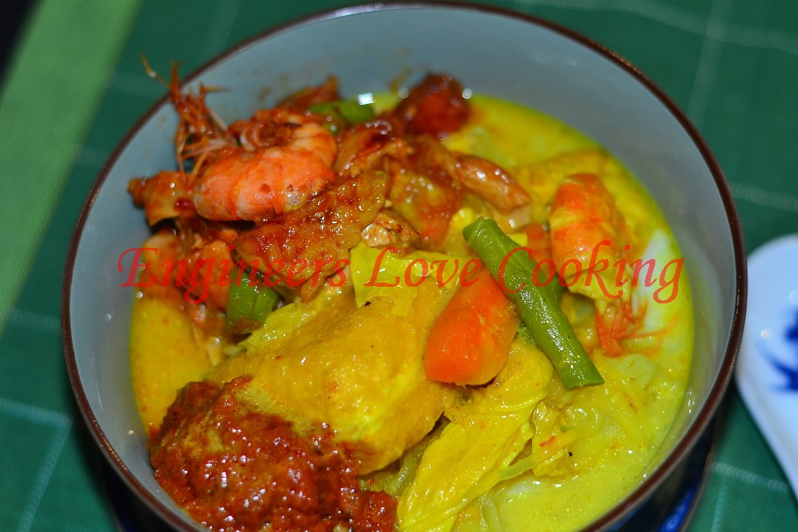 Engineers Love Cooking: KUAH LODEH (LONTONG) / LODEH SAUCE