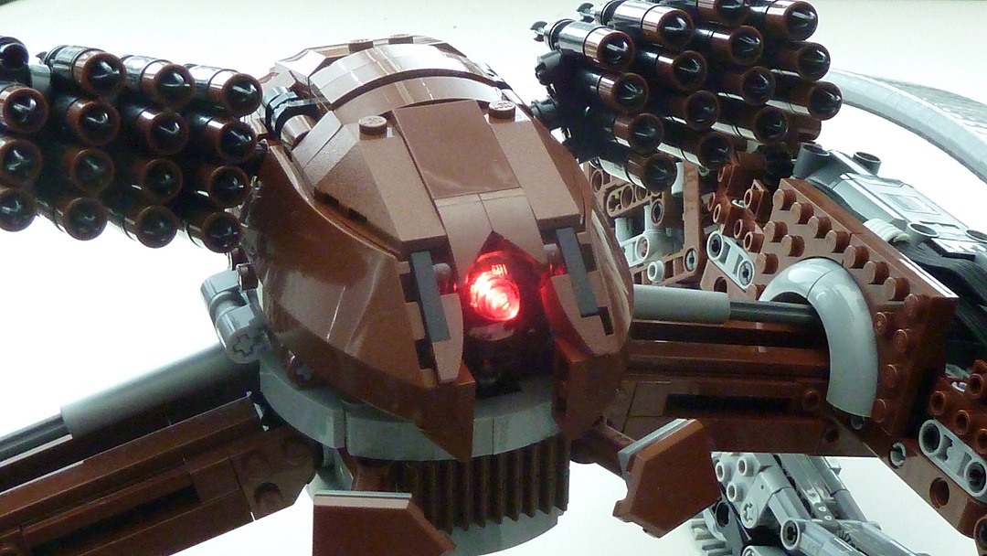 Rayque's Blog: [Lego] Work in Progress: Hailfire Droid (August 27, 2020)