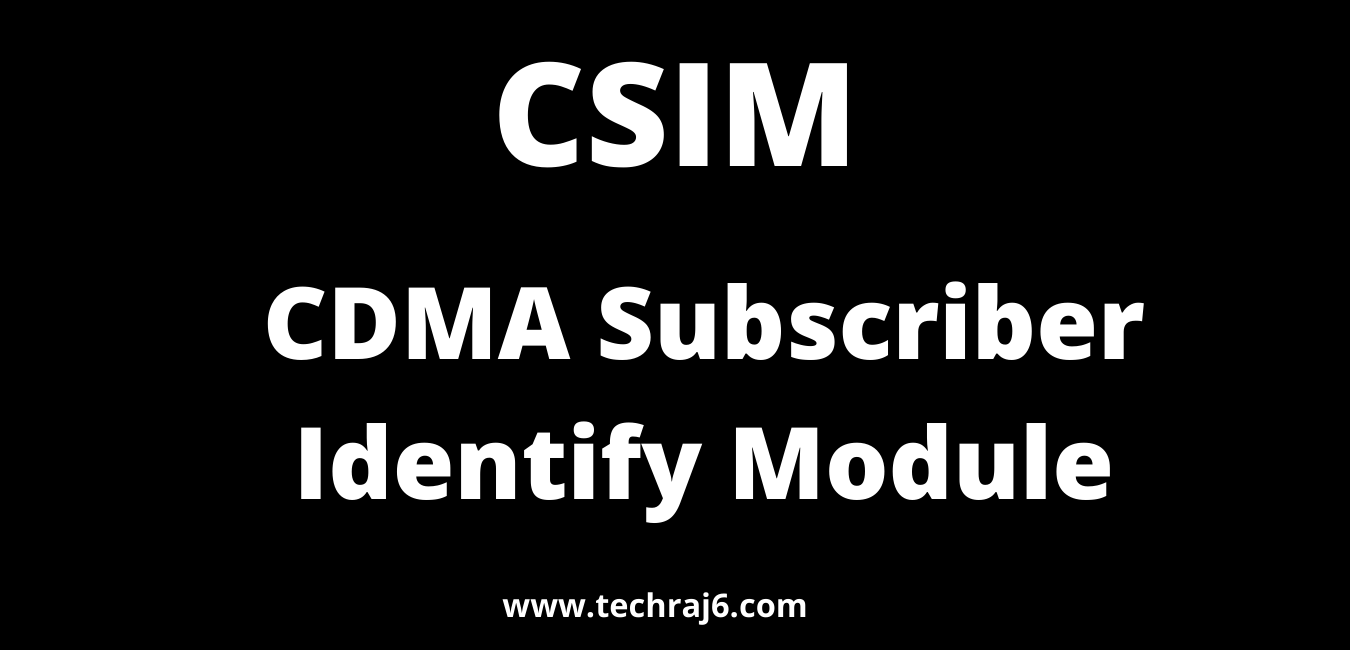 CSIM full form, What is the full form of CSIM
