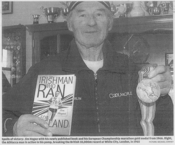 In 1966, he went on to win a European Marathon title – this time ...