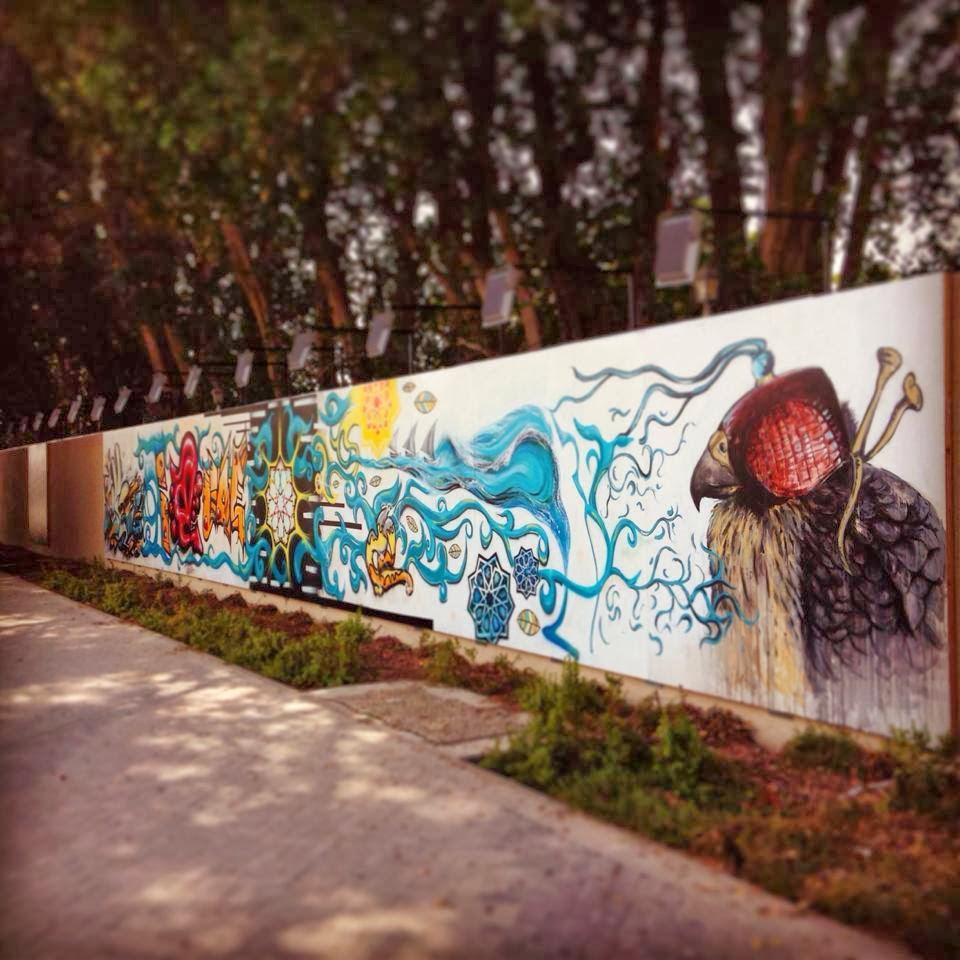 Matt Ryder Caricature: Street Art and Graffiti in Dubai