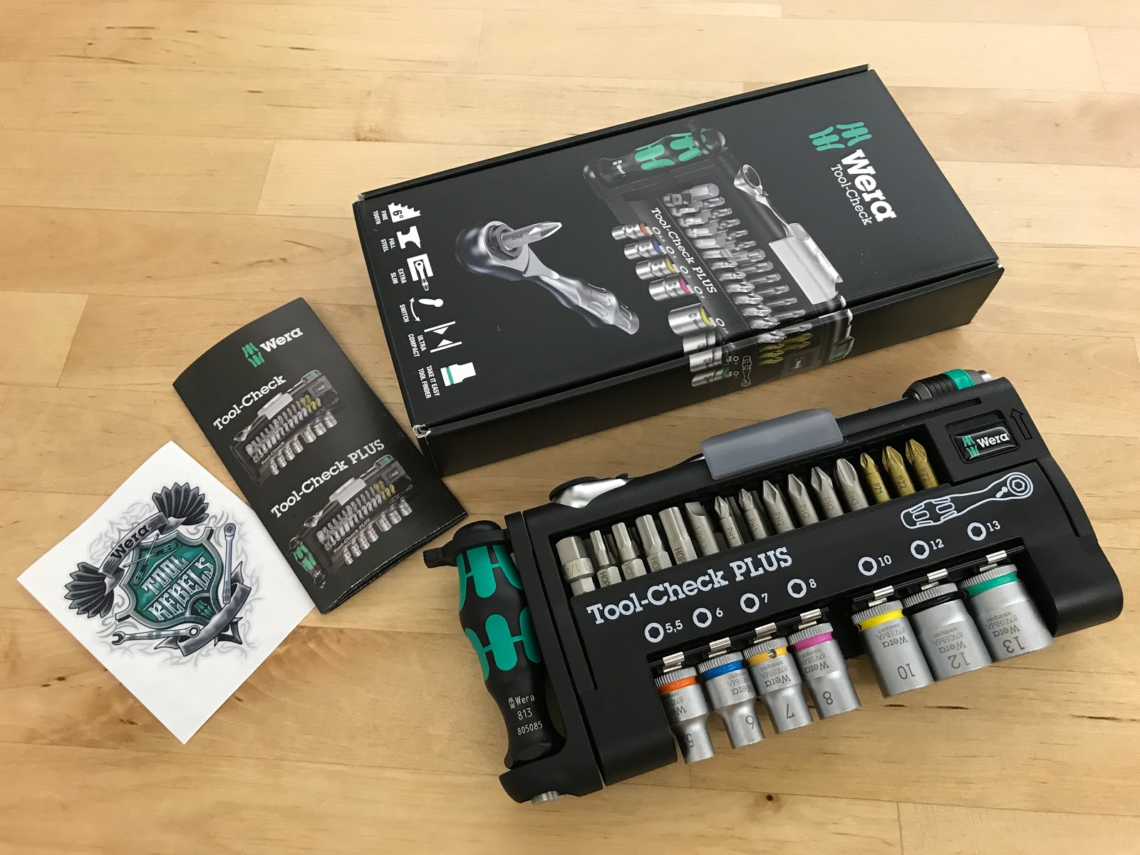 苗爸車庫: [開箱] Wera Tool-Check Plus 39件工具組