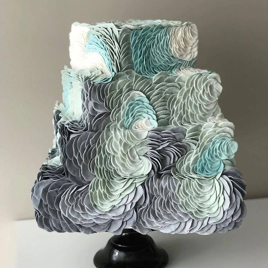 Artistic textured cake designs by Albena Petrova. | Melody Jacob