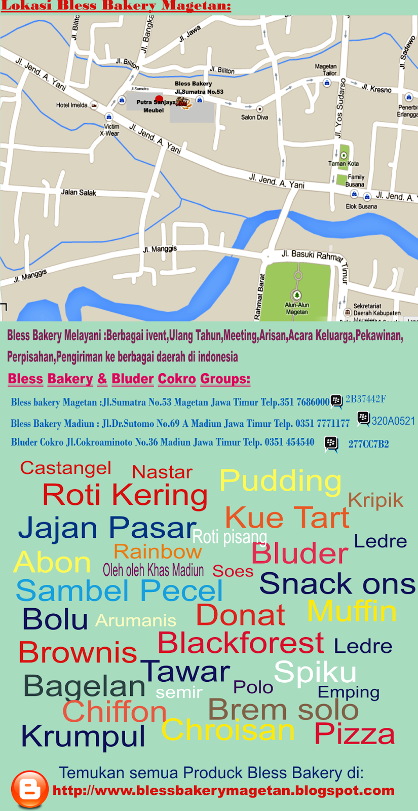 Bless Bakery : Brosur Bless Bakery Magetan
