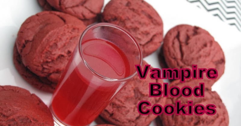 Red Couch Recipes: Vampire Blood Cookies