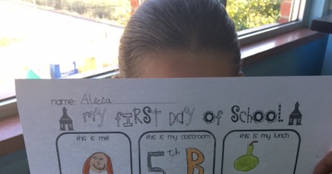 OUR ENGLISH CLASS: First day in English class