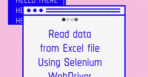 Read Data From Excel File Using Selenium Webdriver