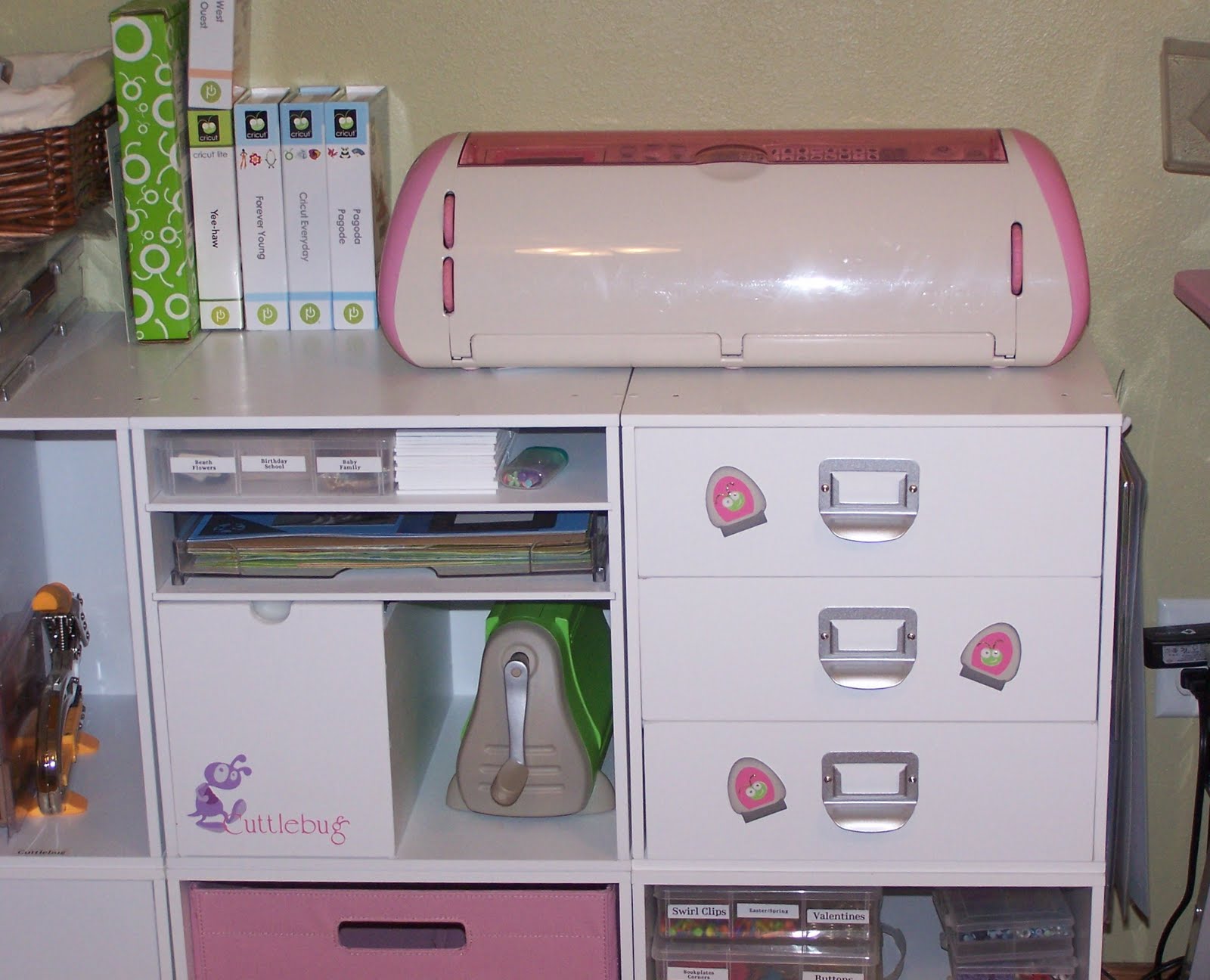 My Scrappy Ideas: My Cricut Station
