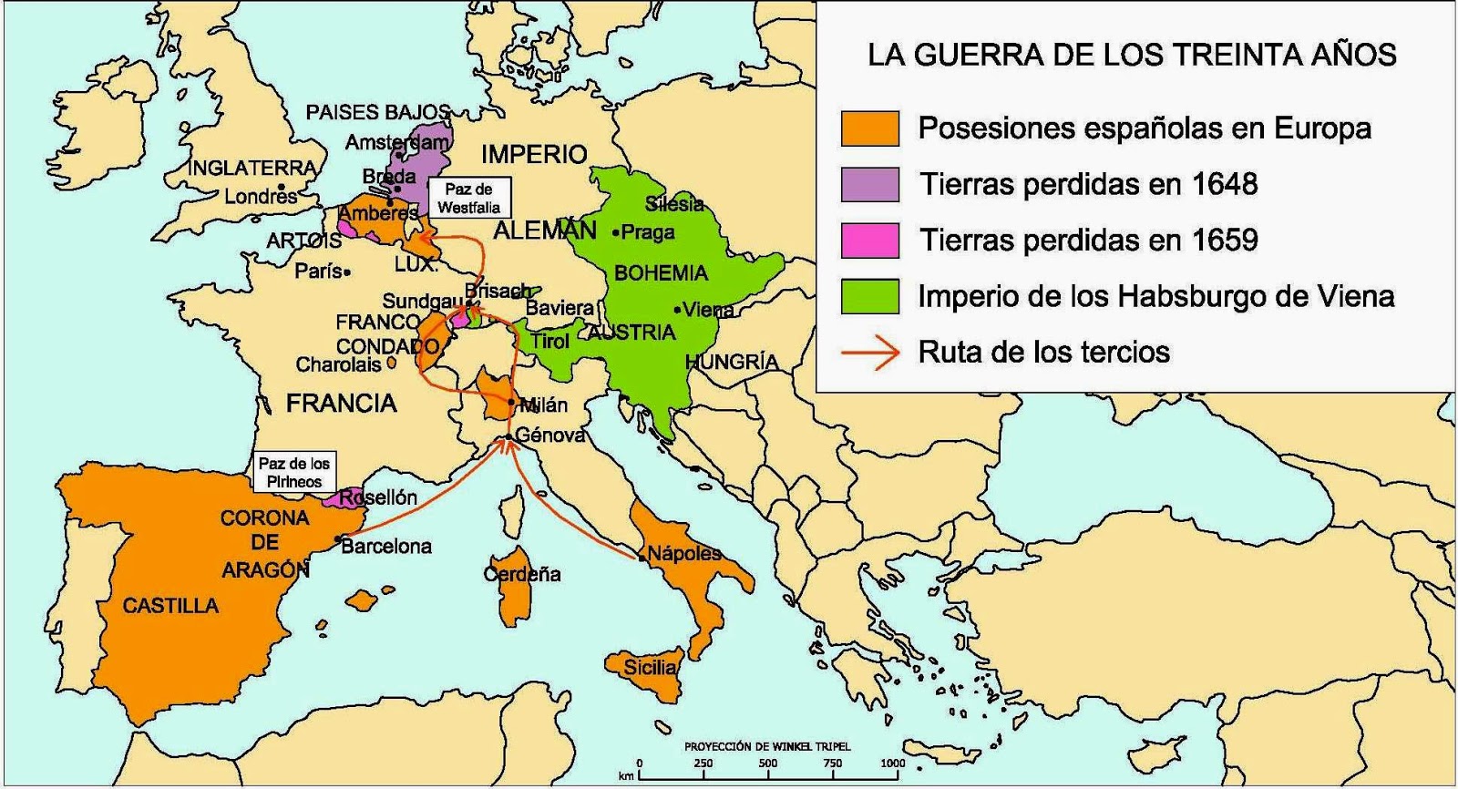 Profesor de Historia, Geografía y Arte: Mapas de la Edad Moderna