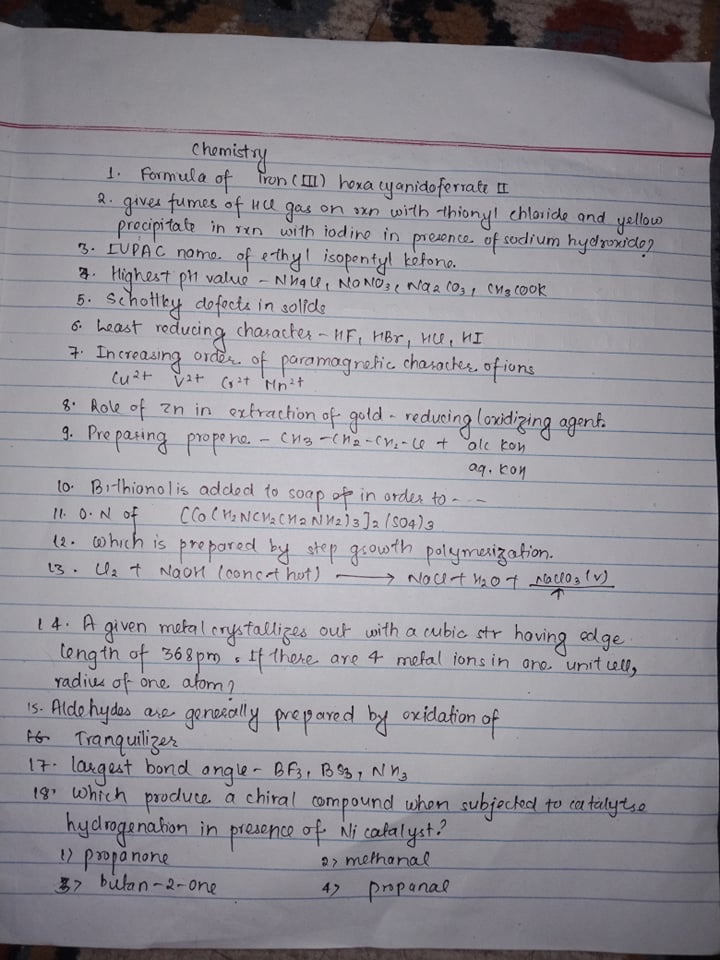 Compex Scholarship Exam Past Question Collection 2020. Click Here To ...