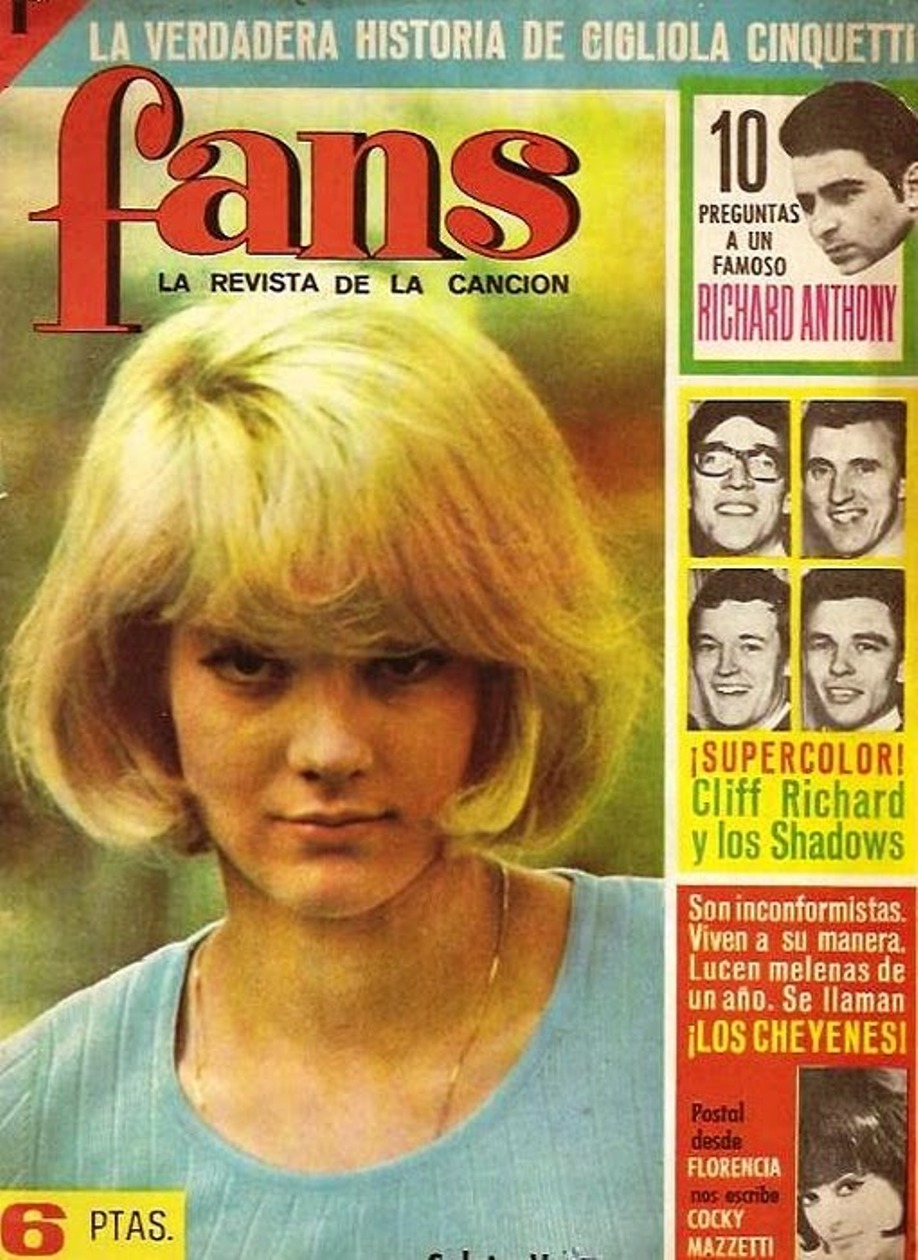 Cantantes y grupos en España de los años 50 a 70: Revista Fans. Sylvie ...