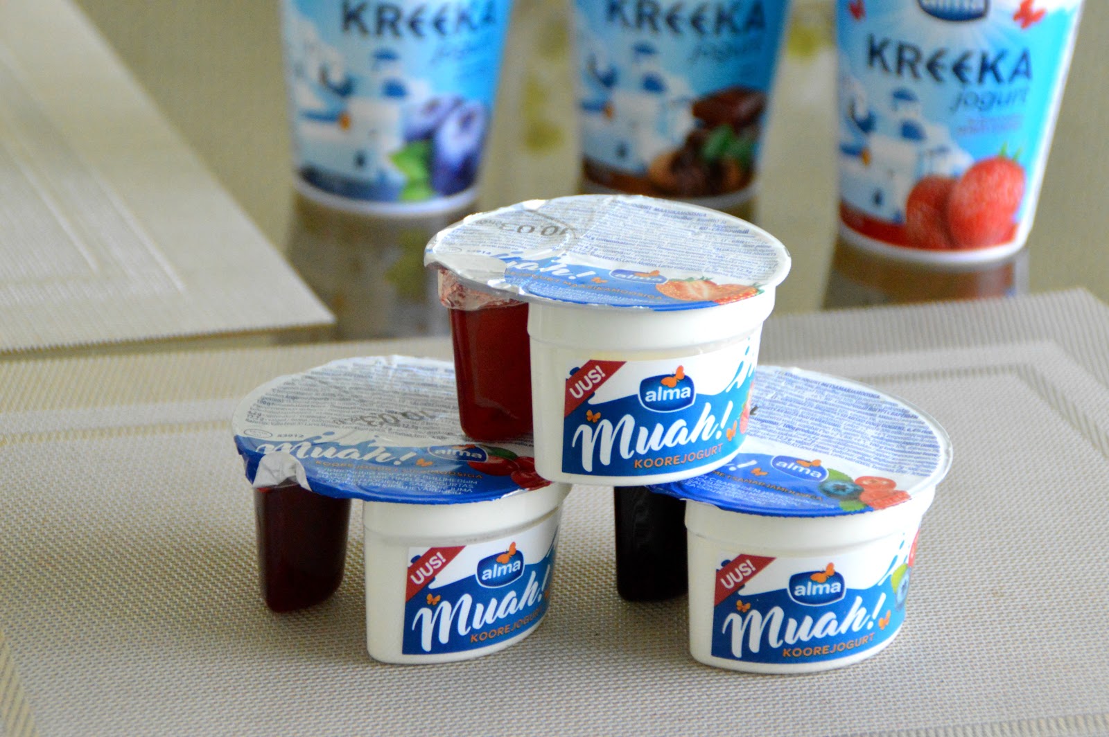 Toidujuttu: Valio Alma uued maitsed kreeka jogurtite ja Muah! jogurtite ...