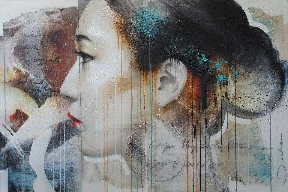 Hans Jochem Bakker, 1948 | Portrait Mixed media painter | Tutt'Art ...