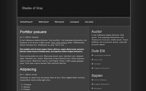 15 Free Minimalist CSS Website templates | Best Design Options ~ All ...
