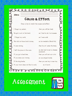 Ms. Smarty Pants : Cause and Effect