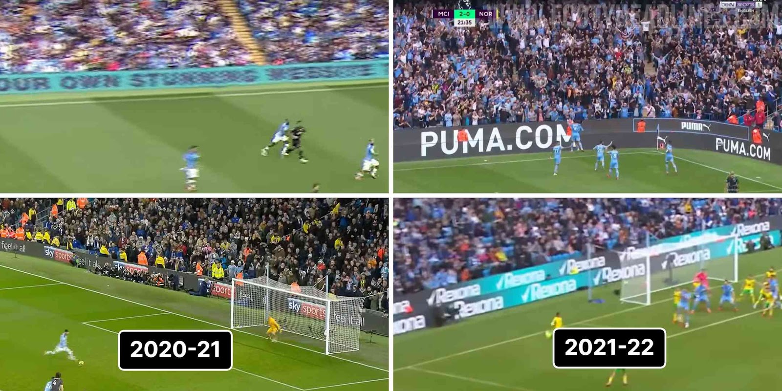 Manchester City Reduces Stadium Capacity For Supersized Adboards ...