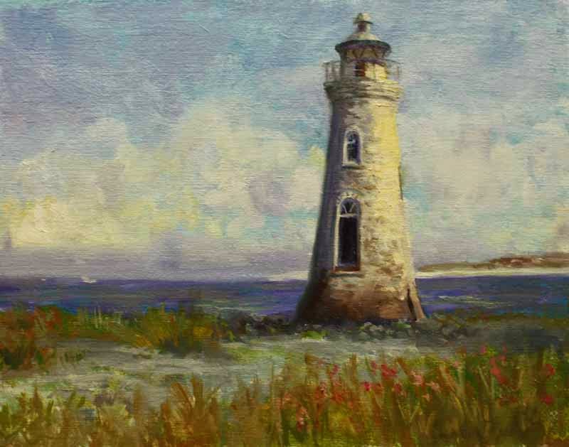 Dancing Light Studio: Cockspur Island Lighthouse